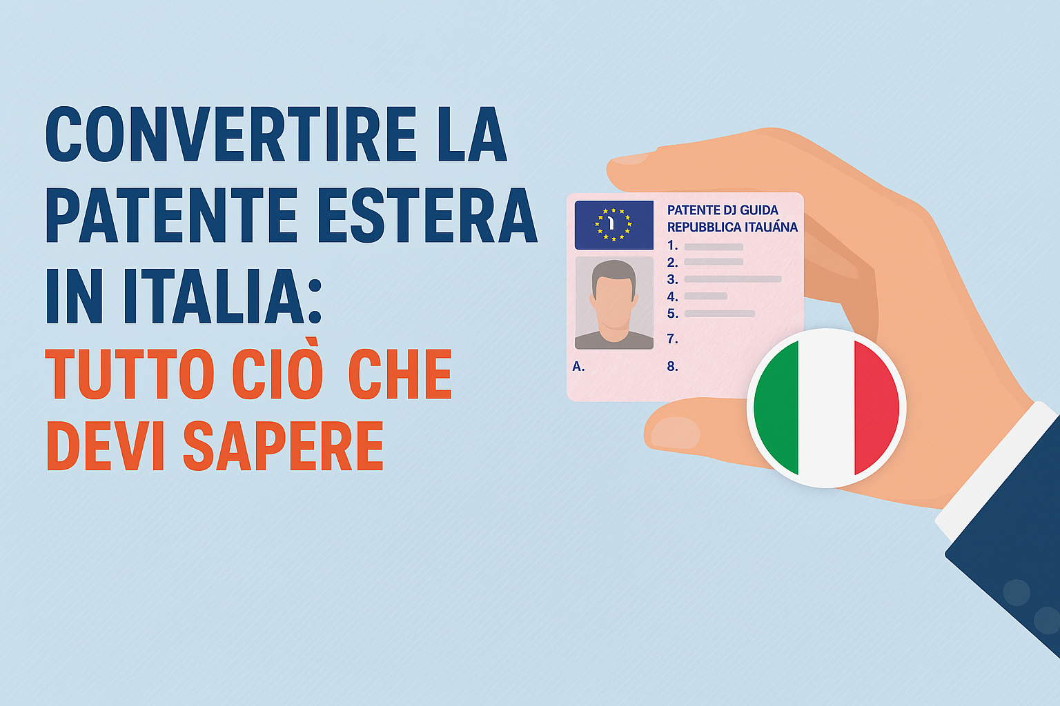 Convertire la patente estera in Italia: tutto ciò che devi sapere